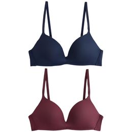 next BH Damen Gr&ouml;&szlig;e 70 navy / weinrot