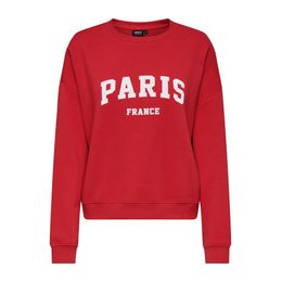 Only Sweatshirt female Red size S