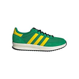 Adidas Leder-Laufschuhe "RUN 70s" in Grün/ Gelb - 42% | Größe 42 | Herrenschuhe-outdoorschuhe