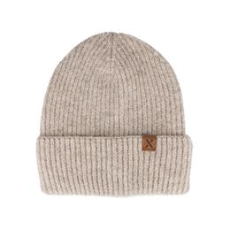 MaxiMo Beanie in Beige - 10% | Gr&ouml;&szlig;e 51 cm | Kindermuetzen