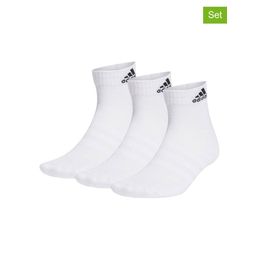 Adidas 3er-Set: Sportsocken in Weiß - 29% | Größe S | Damen-outdoor-ausruestung