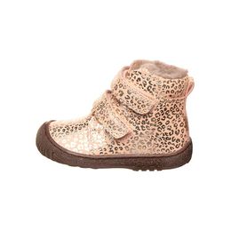 bisgaard Leder-Boots "Gorm" in Rosa/ Gold - 42% | Größe 26 | Baby-stiefel-boots