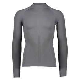 Falke Funktionsunterhemd "Maglia" in Grau - 49% | Gr&ouml;&szlig;e S | Herren-sportunterwaesche
