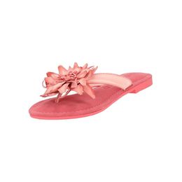 Lazamani Leder-Zehentrenner in Pink/ Rosa - 52% | Größe 40 | Damen-sandalen