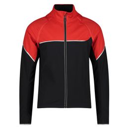 CMP 2in1-Softshelljacke in Schwarz/ Rot - 46% | Größe 52 | Herren-outdoorjacken