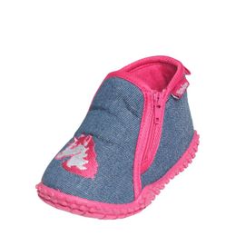 Playshoes Hausschuhe in Blau - 46% | Größe 18/19 | Baby-hausschuhe