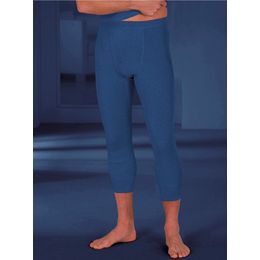 King&acute;S Club KINGS CLUB Herren Lange Unterhose, Gr. 5, blau, 100% Baumwolle, Unterhosen