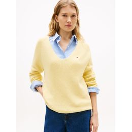 Tommy Hilfiger Pullover Damen Gr&ouml;&szlig;e XXS hellgelb
