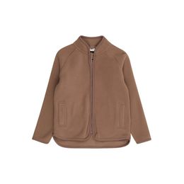 EN FANT Fleecejacke Jungen Gr&ouml;&szlig;e 122 braun