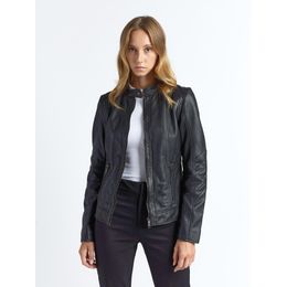 Maze Damen Lederjacke "Marcie", schwarz, Gr. L, Obermaterial: 100% Lammleder; Futter: 100% Polyester, Jacken