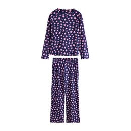 next Pyjama Damen Gr&ouml;&szlig;e L navy / rosa Winterkleid