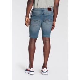 Bruno Banani Herren Jeansshorts, blau, Gr. 32, Denim/Jeans, Obermaterial: 70% Baumwolle, 28% Polyester, 2% Elasthan, Jeans, bequemer Sitz, gerade
