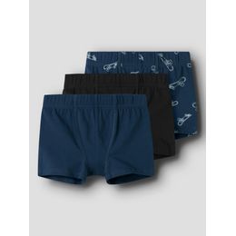 name it Jungen Trunk "NMMTIGHTS 3P TITAN SKATER NOOS", Gr. 86, schwarz, Jersey, Obermaterial: 95% Baumwolle, 5% Elasthan, Unterhosen
