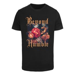 MisterTee Damen T-Shirt "MisterTee Herren Beyond Humble Tee"schwarz, Gr. M, bedruckt, 100% Baumwolle, Shirts