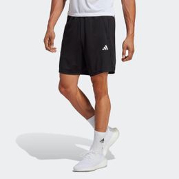Damen Shorts "TR-ES ALLSETSHO", schwarz-wei&szlig;, Gr. XL, adidas Performance, clean, Obermaterial: 100% Polyester, Hosen