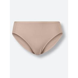 Nina von C. Damen Jazz-Pants Slips, Gr. 42, beige, 93% Baumwolle, 7% Elasthan, Unterhosen