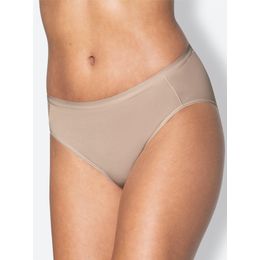 Nina von C. Damen Jazz-Pants Slips, Gr. 44, beige, 93% Baumwolle, 7% Elasthan, Unterhosen