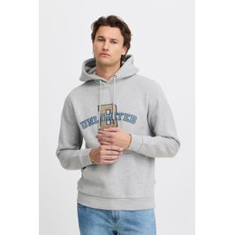 Blend Herren Kapuzenpullover "BHSweatshirt"stone mix, Basic, Gr. L, bedruckt, Sweatware, 50% Baumwolle, 50% Polyester, Pullover, Stilvoller Hoodie