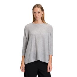 Betty Barclay Damen Strickpullover "Damen mit &uuml;berschnittenen &Auml;rmeln", silber, Gr. 36, Strick, Obermaterial: 100% Kaschmir, Pullover