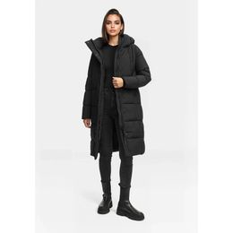 Winterjacke Marikoo "Tabiaa", Damen, Gr. L, schwarz, Obermaterial: 100% Polyester; Futter: 100% Polyester; Wattierung: 100% Polyester; Ärmelfutter: 100% Polyester, Jacken Winterjacke, Bewegungsschlitz am unteren Saum, Topseller