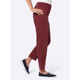 Classic Basics Damen Bequeme Jeans, rot, Gr. 44, 81% Baumwolle, 17% Polyester, 2% Elasthan, Jeans