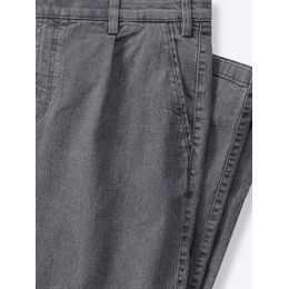 Marco Donati Herren Bequeme Jeans, grau, Gr. 50, unifarben, 86% Baumwolle, 13% Polyester, 1% Elasthan, 98% Baumwolle, 2% Elasthan, Jeans