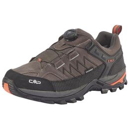 CMP Herren Wanderschuh "RIGEL LOW FITGO WP TREKKING SHOES", Gr. 41fango, ruggin, Leder, Schuhe
