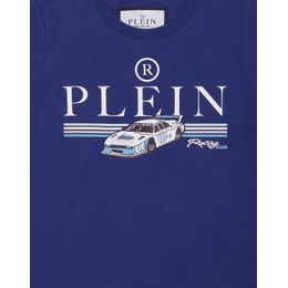 Philipp Plein Jungen T-Shirt "Racing"14, dunkelblau, Gr. 16, Obermaterial: 100% Baumwolle, Shirts