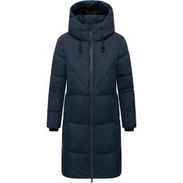 Navahoo Damen Steppmantel "K&auml;ltekuschel XIV"navy, Gr. 5XL, Obermaterial: 100% Polyester. Innenfutter: 100% Polyester. Wattierung: 100% Polyester.