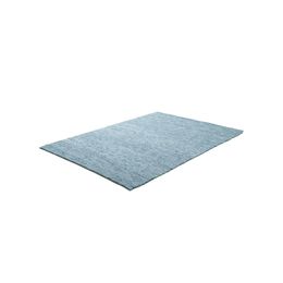 Teppich, B:70cm H:12mm L:140cm, blau, Schurwolle, Wolle, Wohnzimmer, Teppiche