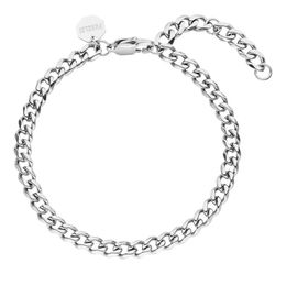 PURELEI Armb&auml;nder - Panzerkettenarmband Spirit Five - Gr. ONE SIZE - in Silber - f&uuml;r Damen