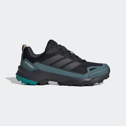 adidas terrex Damen Wanderschuh "TERREX SKYCHASER AX5 GORE-TEX", Gr. 45core schwarz, carbon, pure teal, Synthetik, Textil, Schuhe, wasserdicht