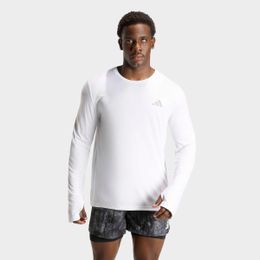 Damen Laufshirt "Run Ess LS M"wei&szlig;, Gr. M, adidas Performance, Obermaterial: 100% Polyester, Shirts
