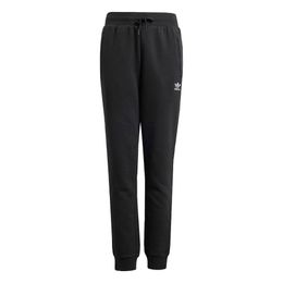 adidas originals Hose 'Trefoil Essentials' Jungen Gr&ouml;&szlig;e 164 schwarz / wei&szlig;