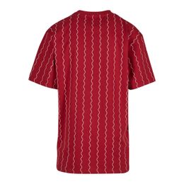 Karl Kani Herren T-Shirt "Karl Kani Herren"schwarzrot, sanftes wei&szlig;, Gr. XS, kariert, 100% Baumwolle, Shirts