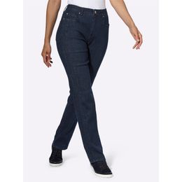 Casual Looks Damen Bequeme Jeans, blau, Gr. 19, unifarben, 98% Baumwolle, 2% Polyester, Jeans