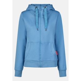 SALZHAUT Damen Sweatjacke "Sweatjacke S&Ouml;&Ouml;TE", blau, Gr. XXL, Obermaterial: 55% Baumwolle CO. 45% Polyester PES., Sweatjacken
