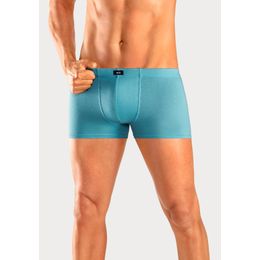 H.I.S. H.I.S Damen Boxer "Boxershorts f&uuml;r Herren", Gr. 3, blau, Jersey, Obermaterial: 95% Baumwolle, 5% Elasthan, unifarben, Unterhosen, aus Baumwolle