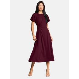 Lipsy Kleid Damen Gr&ouml;&szlig;e 36 burgunder Winterkleid
