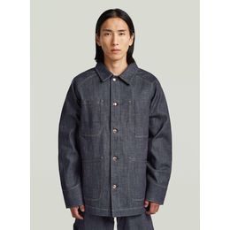 G-Star Raw G-STAR Damen Outdoorjacke "MN Selvedge Jacke"raw denim, Gr. M, Obermaterial: 100% Baumwolle, Jacken