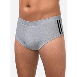 w&auml;schepur W&Auml;SCHEPUR Herren Slip, Gr. 5, grau, 93% Baumwolle, 7% Elasthan, 5% Elasthan, 7% Polyester, 88% Baumwolle, Unterhosen