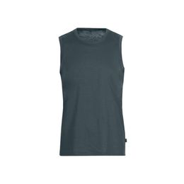 TRIGEMA Herren Tr&auml;gertop "TRIGEMA Tr&auml;gershirt aus Single-Jersey", grau, Basic, Gr. L, 100% Baumwolle, Tops