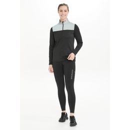 Endurance Damen Funktionsshirt "Tusina", silber, Gr. 42, mehrfarbig, 90% Polyester, 10% Elasthan, Shirts, mit starken Ultra-Reflektoren