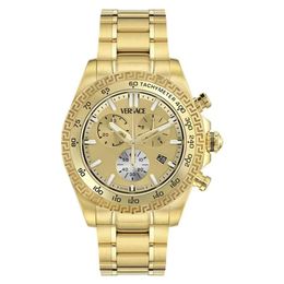 Versace Uhr 'Chrono X' Herren Gr&ouml;&szlig;e One Size gold
