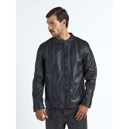 Maze Herren Lederjacke "42023050", schwarz, Gr. M, Obermaterial: 100% Lammleder. Futter: 60% Baumwolle, 40% Polyester. Wattierung: 100% Polyester.