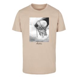 MisterTee Damen T-Shirt "MisterTee Herren Ballin 2.0 Tee"sand, Gr. XL, unifarben, 100% Baumwolle, Shirts
