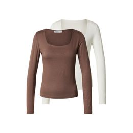 Happiness İstanbul Pullover Damen Gr&ouml;&szlig;e M braun / wei&szlig;
