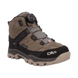 CMP Kinder Outdoorschuh "KIDS KIRUNA MID FITGO FLEECE WP TREKKING SHOES", Gr. 28deserto, sabbia, Leder, Schuhe, wasserdicht