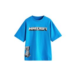 next T-Shirt Jungen Gr&ouml;&szlig;e 164 blau / grau / schwarz / wei&szlig;