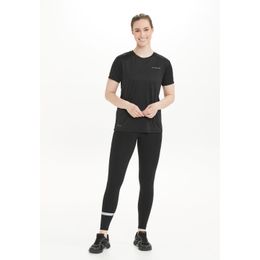 Endurance Damen Funktionsshirt "Keily", schwarz, Gr. 40, unifarben, 100% Polyester, Shirts, aus schnelltrocknendem Funktionsstretch